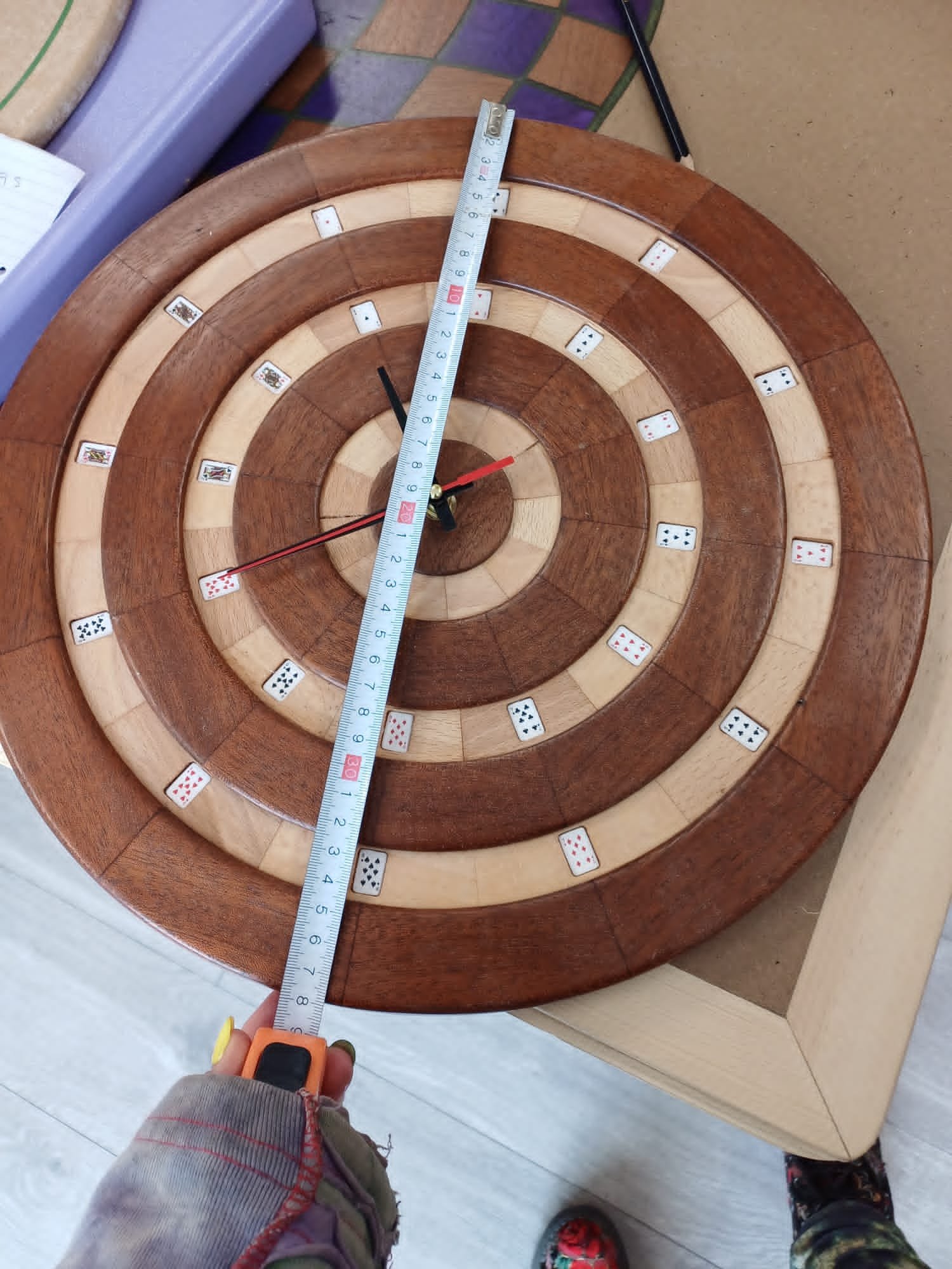 Card Clock – Board Games & Entertainers Nottingham | Dice & Balls